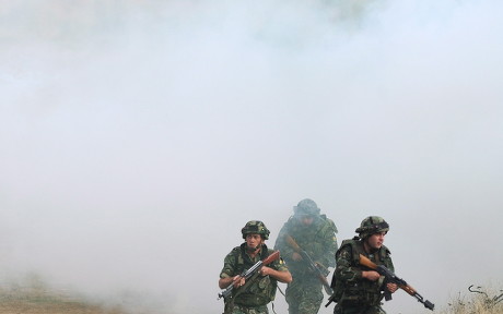 Bulgarian Troops Action During Military Exercise Editorial Stock Photo ...