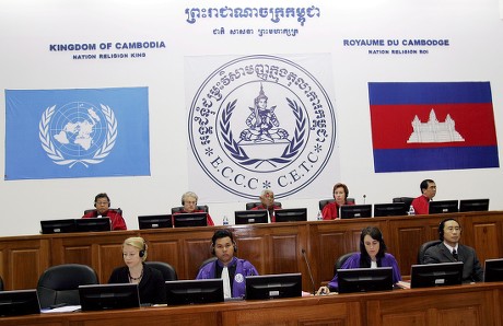 Members Extraordinary Chambers Courts Cambodia Eccc Editorial Stock ...
