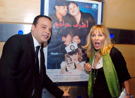 Egyptian Actors Tamer Abdulmeneam L Sherein Editorial Stock Photo ...