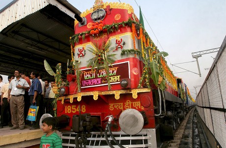 Calcuttadhaka Maitree Friendship Express Seen Calcutta Editorial Stock ...