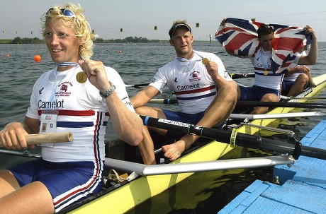 Britains Mens Fours Teammembers Forefront Andrew Editorial Stock Photo ...