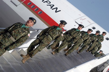 Japanese Ground Self Defense Forces Arrive Editorial Stock Photo ...