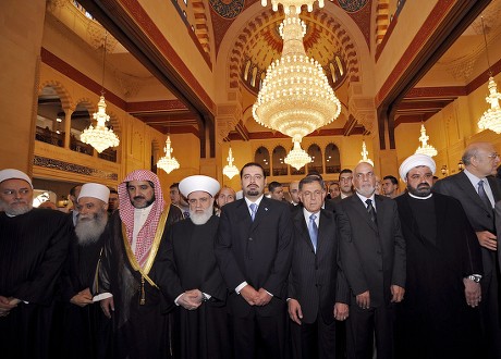 Lebanese Parliament Majority Sunni Muslim Leader Editorial Stock Photo ...