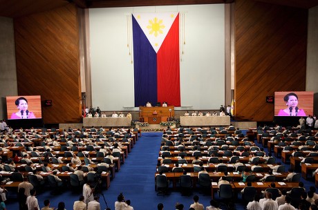 Philippine Senators Congressmen Guests Gathered President Editorial ...