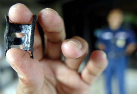 Filipino Marine Officer Shows Sim Card Editorial Stock Photo - Stock ...