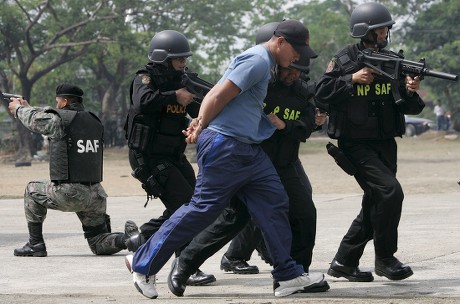 Philippine Police Under Special Action Force Editorial Stock Photo ...