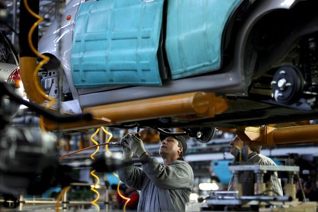 Romanian Man Working On Assembly Line Editorial Stock Photo - Stock ...