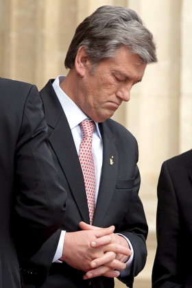 Ukraines President Victor Yushchenko Leaves Parliament Editorial Stock ...