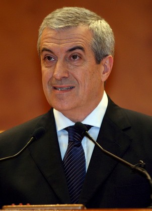 Romanian Prime Minister Calin Popescu Tariceanu Editorial Stock Photo ...