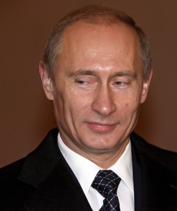 Russian President Vladimir Putin Smiles After Editorial Stock Photo ...