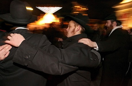 Russian Jews Dancing During Lighting First Editorial Stock Photo ...