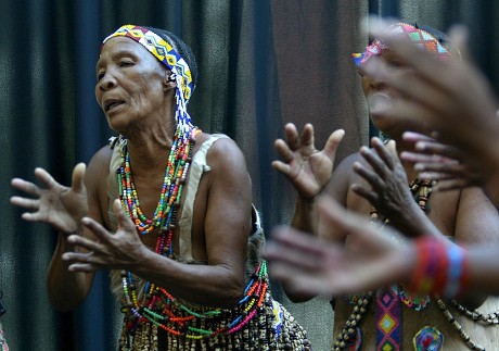 South African San Bushmen Women Xun Editorial Stock Photo - Stock Image ...