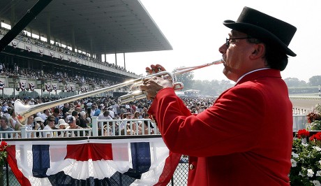 Sam Bugler Plays During Early Race Editorial Stock Photo - Stock Image ...