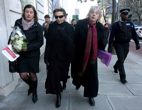 Widow Father Alexander Litvinenko Marina L Editorial Stock Photo ...
