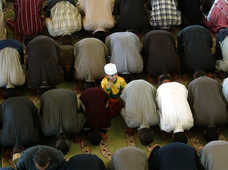 Child Sits Iraqis Bow Prayer During Editorial Stock Photo - Stock Image ...