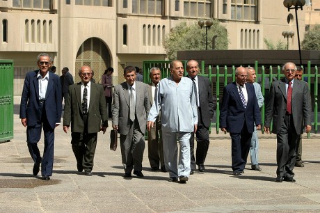 Eight Iraqi Supreme Court Justices Who Editorial Stock Photo - Stock ...