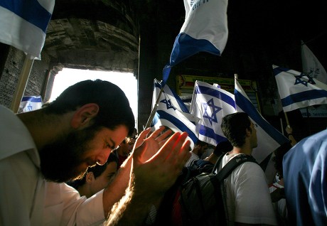 Religious Jew Claps His Hands He Editorial Stock Photo - Stock Image ...