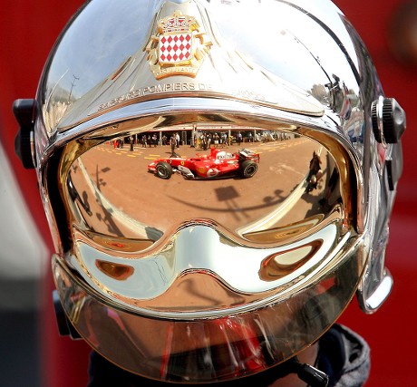 German Michael Schumacher Ferrari Reflected On Editorial Stock Photo ...