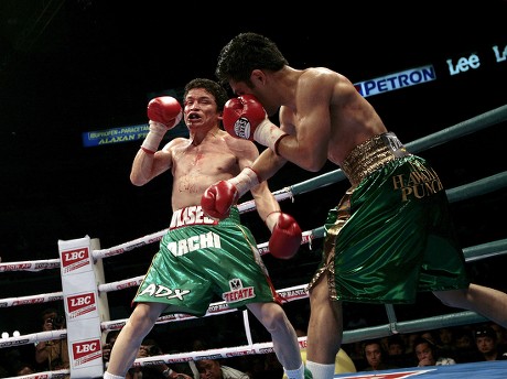 Hawaiian Boxer Brian Viloria R Throws Editorial Stock Photo - Stock ...