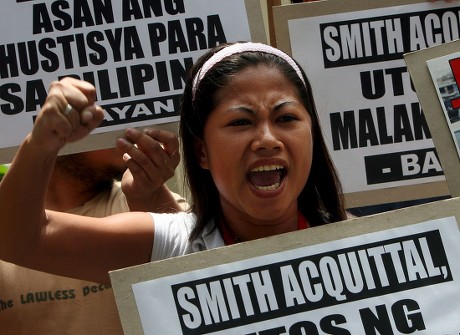 Filipino Woman Shouts Slogans Protest Against Editorial Stock Photo ...