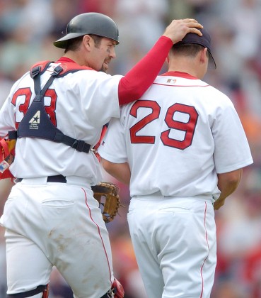 Boston Red Sox Catcher Jason Varitek Editorial Stock Photo - Stock ...