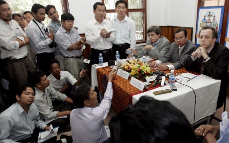 Cambodian Sean Visoth C Director Administration Editorial Stock Photo ...
