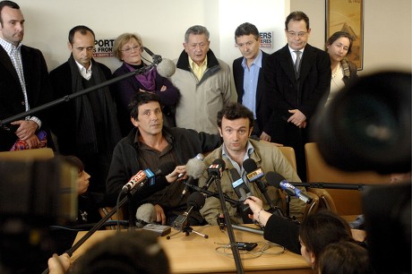 Two French Journalists Reporters Thomas Dandois Editorial Stock Photo ...