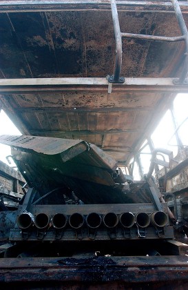 One Two Rocket Launchers Seen Back Editorial Stock Photo - Stock Image ...