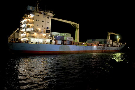 17 000ton Danishowned Maersk Alabama First Editorial Stock Photo ...