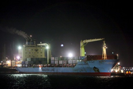 17 000ton Danishowned Maersk Alabama First Editorial Stock Photo ...