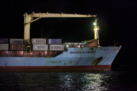 17 000ton Danishowned Maersk Alabama First Editorial Stock Photo ...