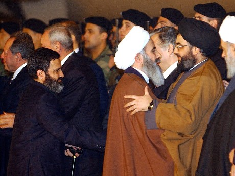 Hezbollah Guerrilla Leaders Sheikh Abdel Karim Editorial Stock Photo ...