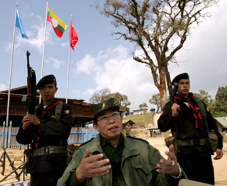Shan State Army Rebel Leader Colonel Editorial Stock Photo - Stock ...