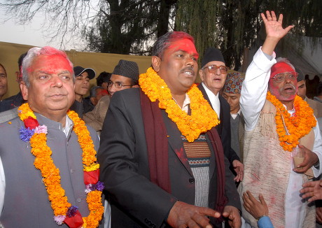 Nepalese Ethnic Madhesi Leaders Mahanta Thakur Editorial Stock Photo ...