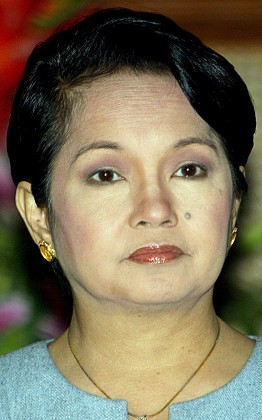 Philippine President Gloria Macapagal Arroyo Looks Editorial Stock ...