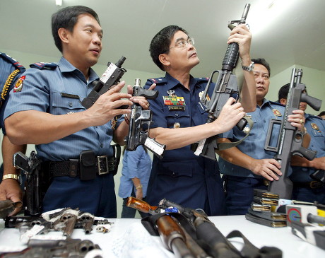 Philippine National Police Pnp Officers Hold Editorial Stock Photo ...
