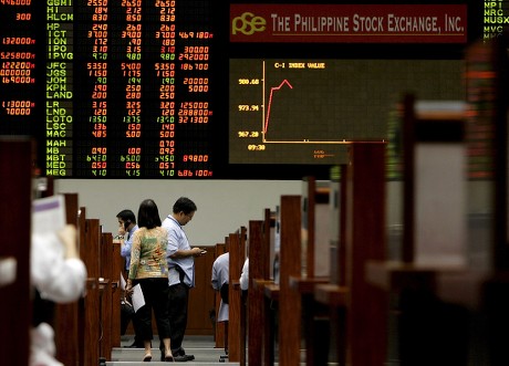 Filipino Traders Work Their Stations Philippine Editorial Stock Photo ...