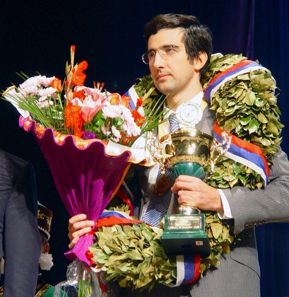 Vladimir Kramnik Russia Receives Award After Editorial Stock Photo ...