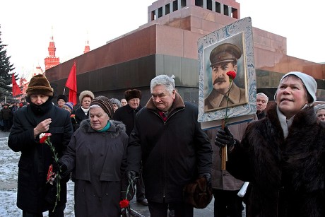 Activists Russian Communist Party People Elder Editorial Stock Photo ...