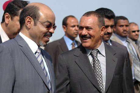 Ethiopias Prime Minister Meles Zenawi L Editorial Stock Photo - Stock ...