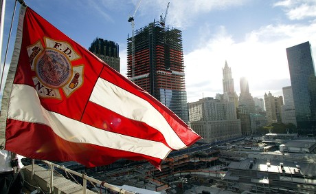 New York City Fire Department Flag Editorial Stock Photo - Stock Image ...