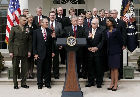 Us President George W Bush C Editorial Stock Photo - Stock Image ...
