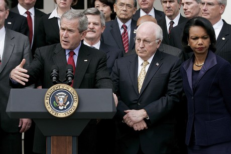 Us President George W Bush L Editorial Stock Photo - Stock Image ...