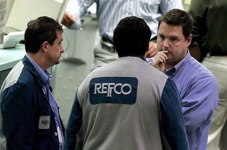 Refco Employees Seen On Floor New Editorial Stock Photo - Stock Image ...