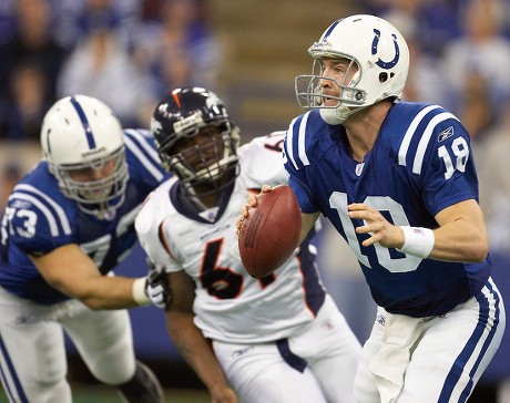 Usa Nfl Playoff Broncos - Colts - Jan 2005 Stock Pictures, Editorial ...