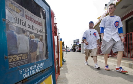 Chicago Sun Times Newspaper Rack Outside Editorial Stock Photo - Stock ...