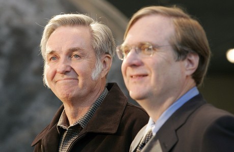 Designer Spaceshipone Burt Rutan L Microsoft Editorial Stock Photo ...