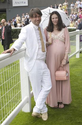 Alex James His Pregnant Wife Claire Editorial Stock Photo - Stock Image ...