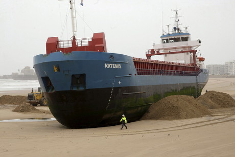Dutch Cargo Ship Artemis That Stranded Editorial Stock Photo - Stock ...