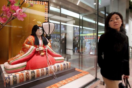 Japanese Woman Walks By Girls Day Editorial Stock Photo - Stock Image ...